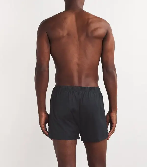 Hanro Cotton Sporty Boxers - Black