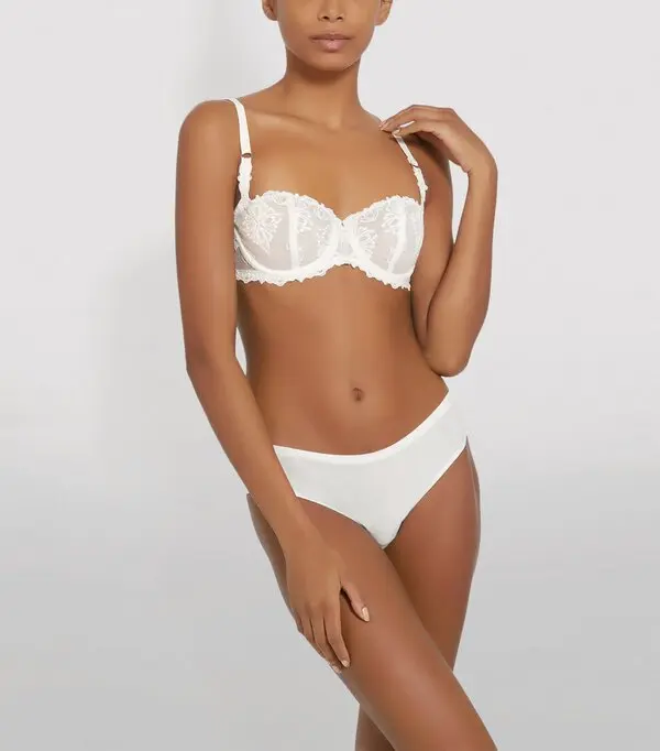 Chantelle Softstretch Brazilian Briefs - Ivory