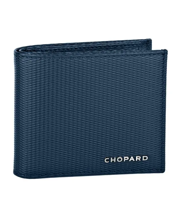 Chopard Leather Classic Mini Wallet - Blue