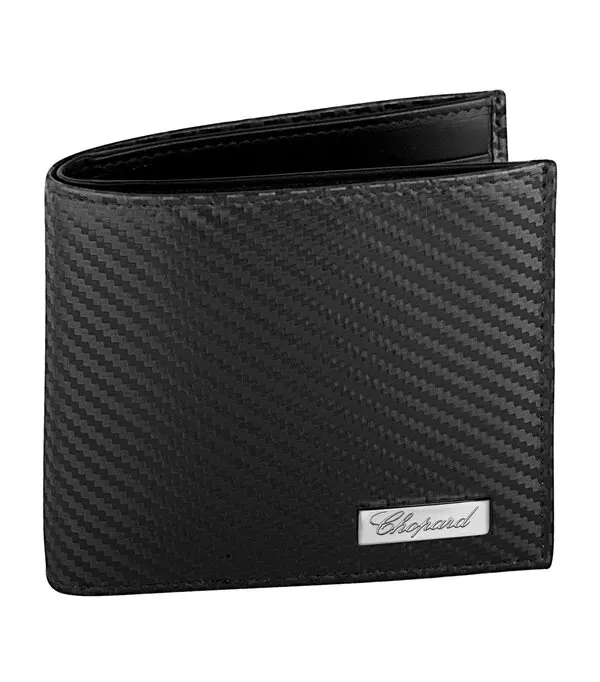 Chopard Small Classic Racing Bifold Wallet - Black