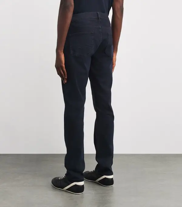 7 For All Mankind Slimmy Tapered Jeans - Navy