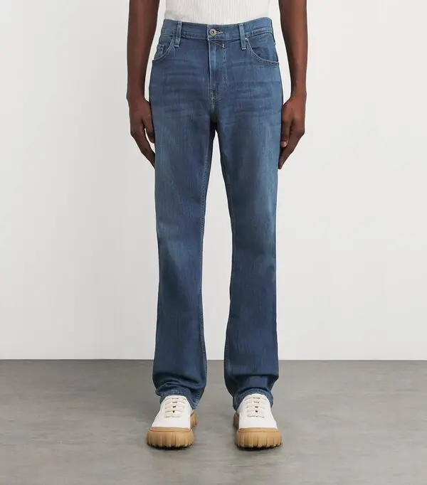 Paige Normandie Straight Jeans - Blue
