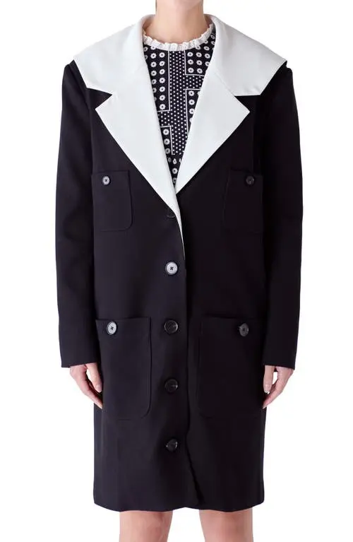 English Factory Sailor Collar Coat