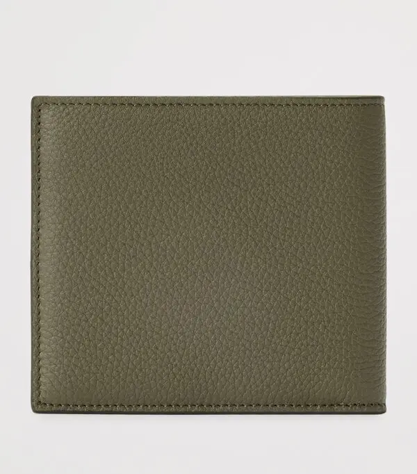 Loewe Leather Bifold Wallet - Green