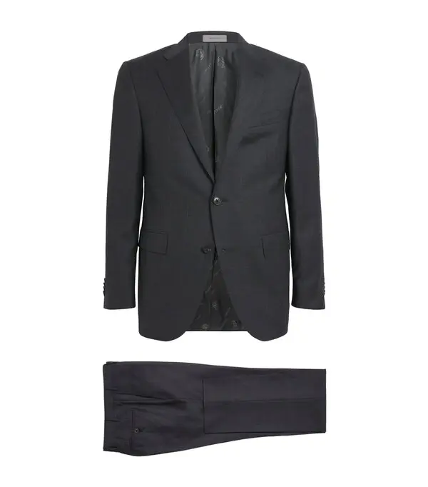Corneliani Virgin Wool 2-piece Suit - Grey