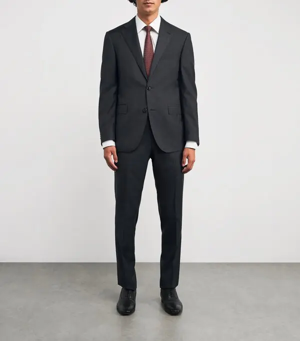 Corneliani Virgin Wool 2-piece Suit - Grey