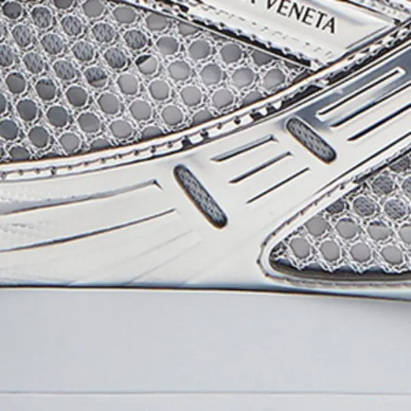 Bottega Veneta Orbit Low-top Sneakers - Silver