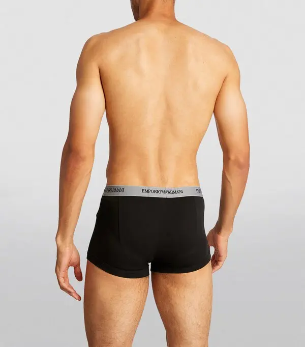 Emporio Armani Stretch-cotton Trunks