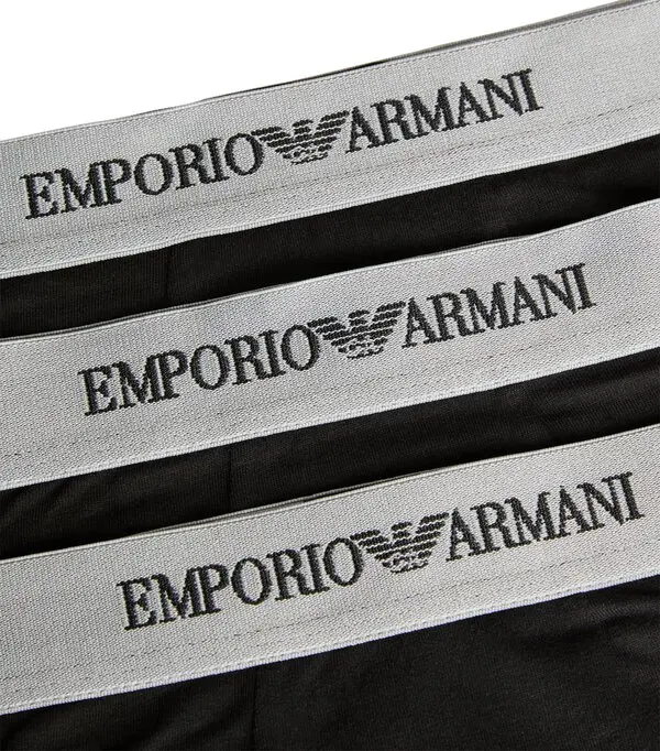 Emporio Armani Stretch-cotton Trunks
