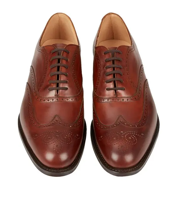 Church's Berlin Punched Oxford Shoes - Brown