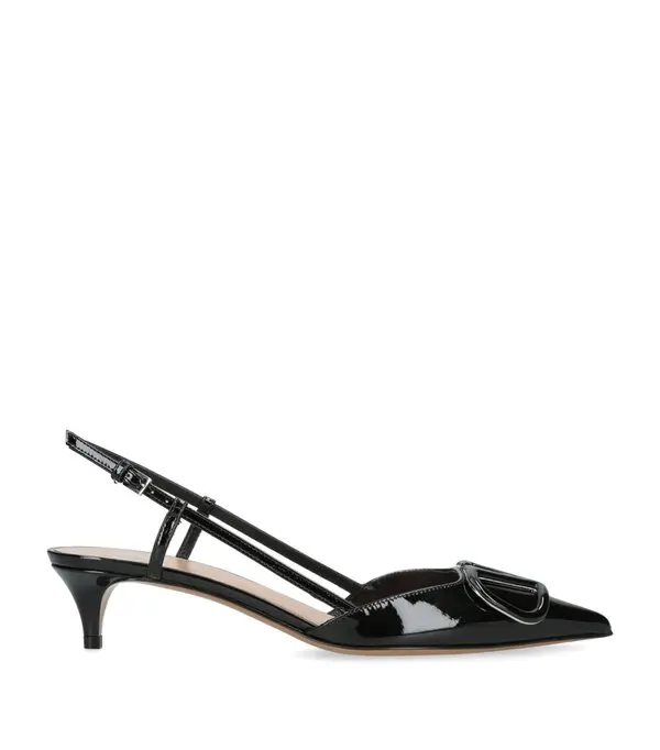 Valentino Garavani Slingback Heels - Black