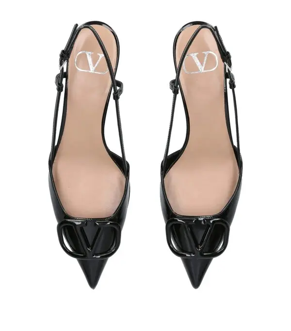 Valentino Garavani Slingback Heels - Black