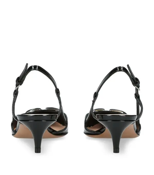 Valentino Garavani Slingback Heels - Black