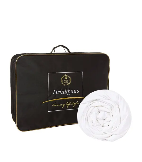BRINKHAUS King Chalet 100% Siberian Goose Down Summer Duvet - White