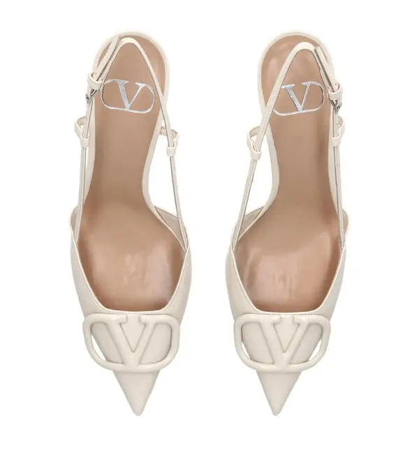 Valentino Garavani Slingback Heels - White