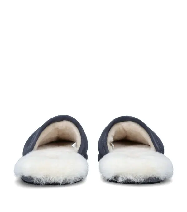 UGG Suede Scuff Slippers - Grey
