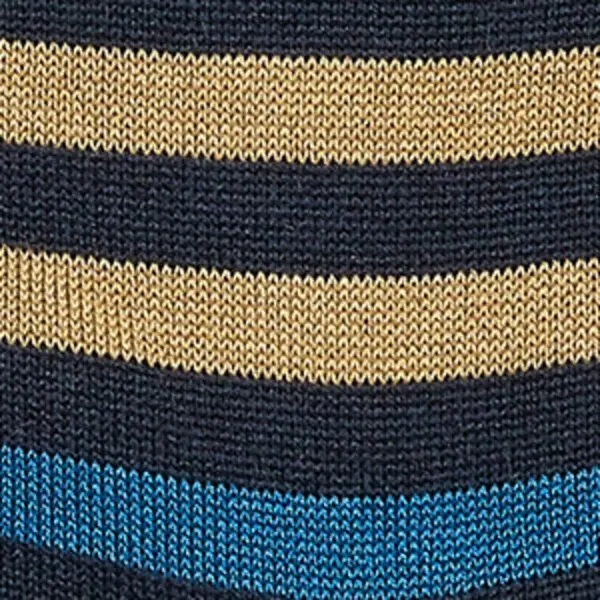 Pantherella Striped Egyptian Cotton Socks