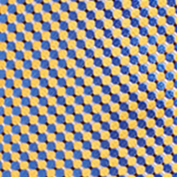 Eton Geometric Print Silk Neck Tie