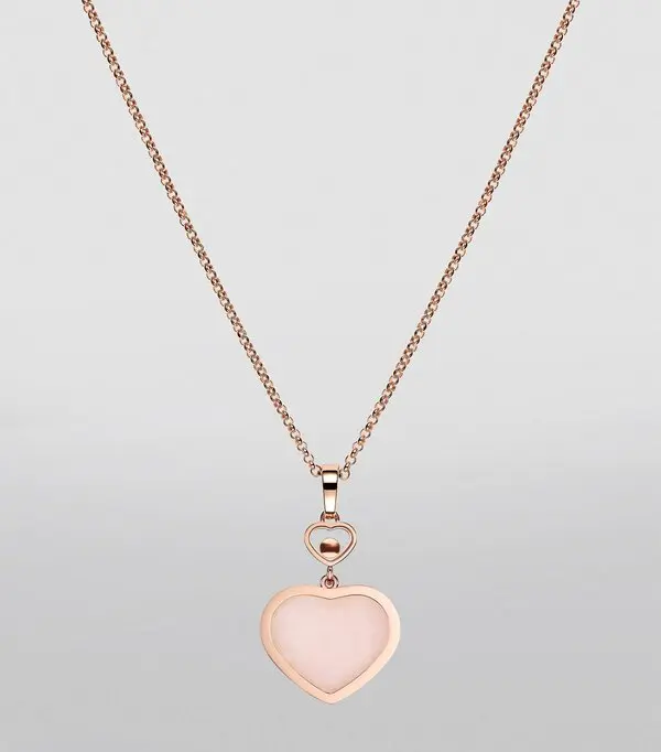 Chopard Opal And Diamond Happy Hearts Pendant