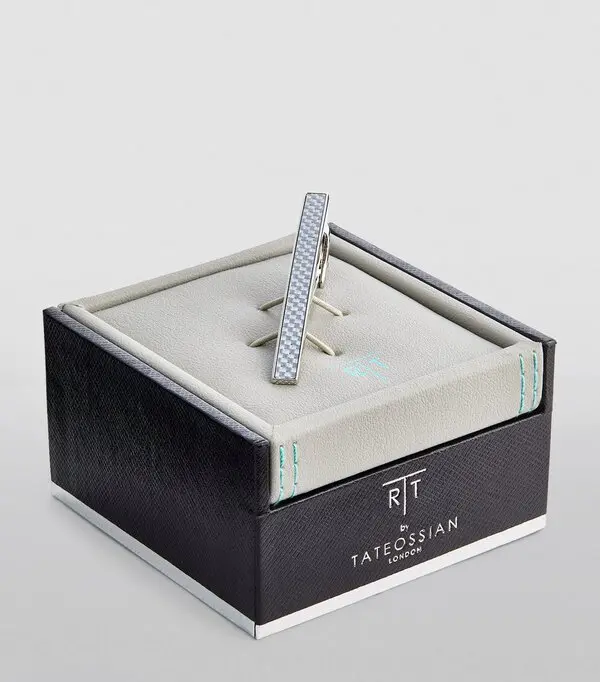 Tateossian D-shape Tie Clip