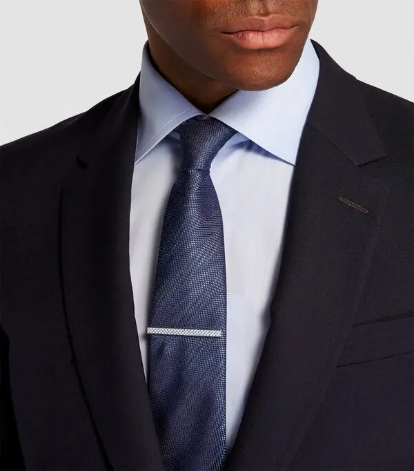 Tateossian D-shape Tie Clip