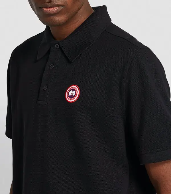 Canada Goose Logo Beckley Polo Shirt