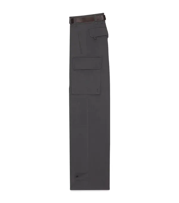 Saint Laurent Cassandre Cargo Trousers
