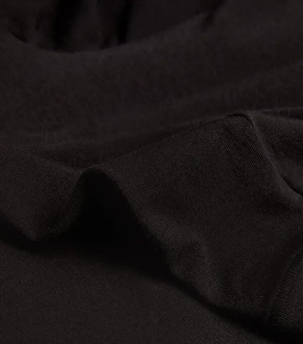 SKIMS Cotton Jersey Short-sleeve T-shirt - Black