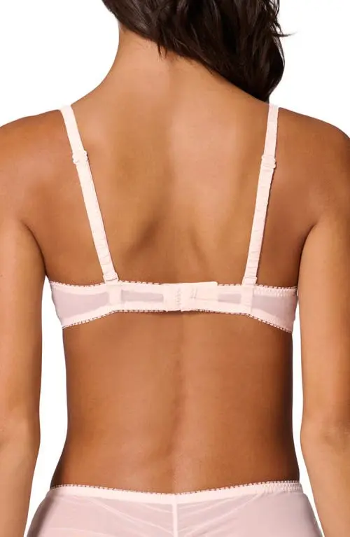 Simone Perele Intrigue Sheer Full Coverage Underwire Plunge Bra - Sakura Pink