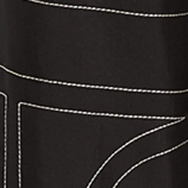 TOTEME Silk Monogram Trousers - Black