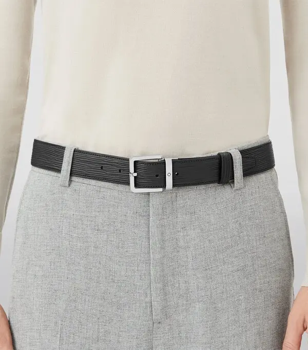 Montblanc Calfskin Textured Belt