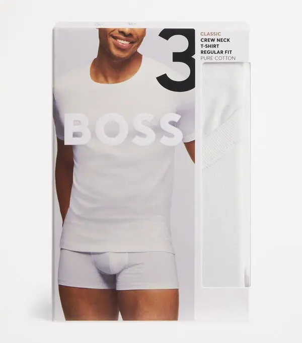 BOSS Cotton Logo T-shirt - White