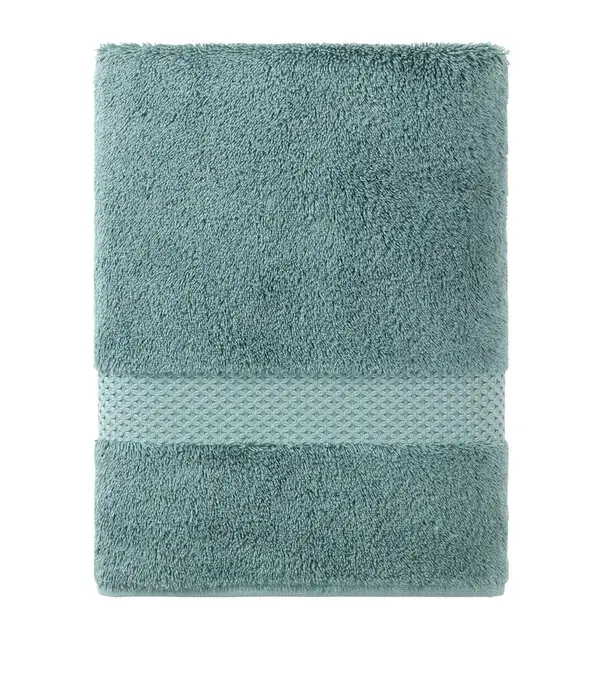 YVES DELORME Toile Bath Towel - Green