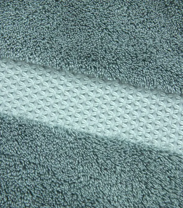 YVES DELORME Toile Bath Towel - Green