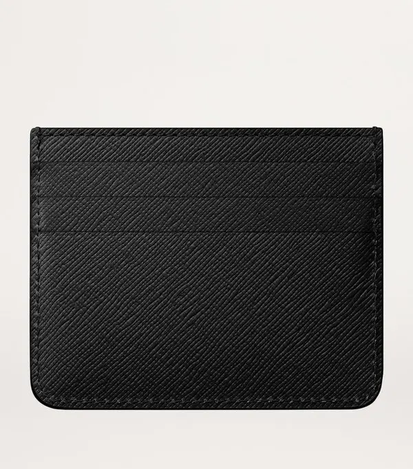 Cartier Leather C De Card Holder - Black