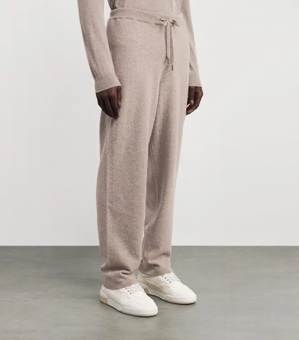 Johnstons Of Elgin Cashmere Sweatpants - Beige