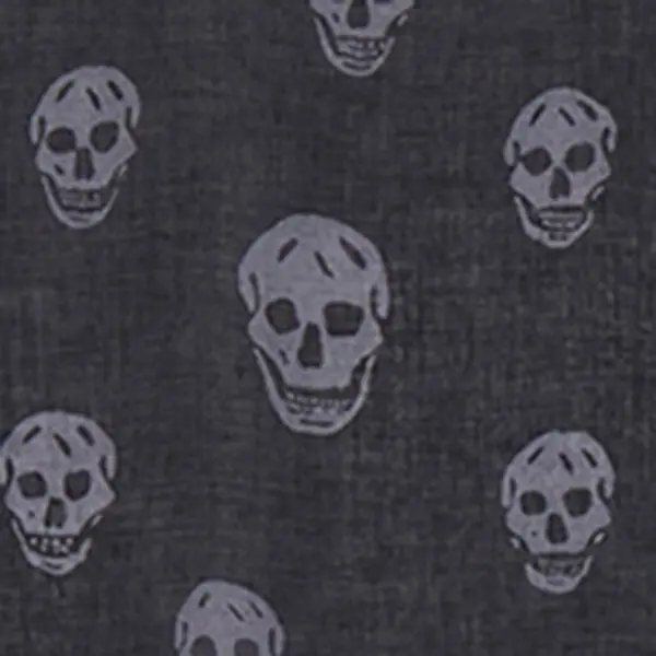 Alexander McQueen Silk Skull Scarf