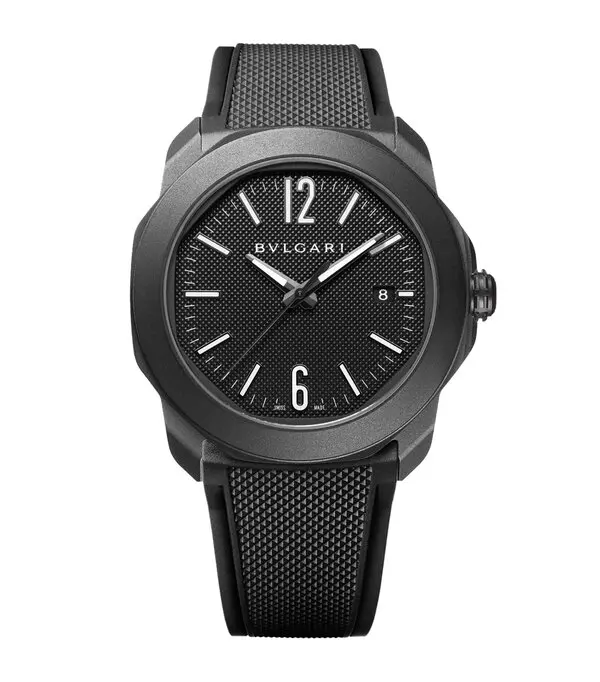 BVLGARI Octo Roma Watch - Black