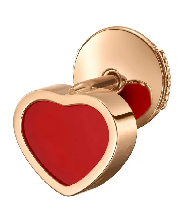 Chopard My Happy Hearts Single Earring - Rose Gold