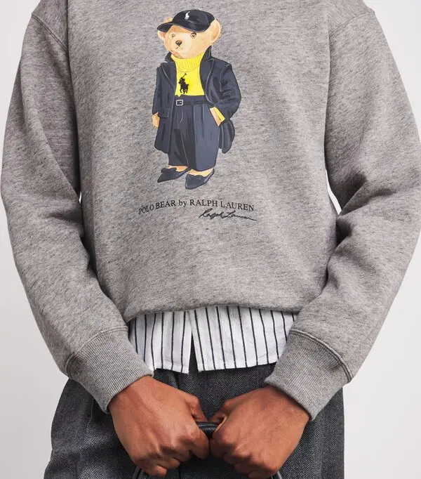 Polo Ralph Lauren Cotton-blend Polo Bear Sweatshirt