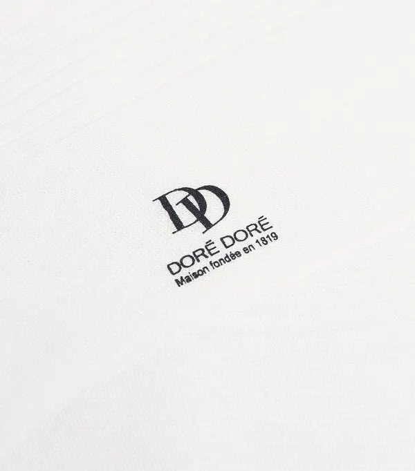 DORE DORE Cotton Rib-knit Socks - White