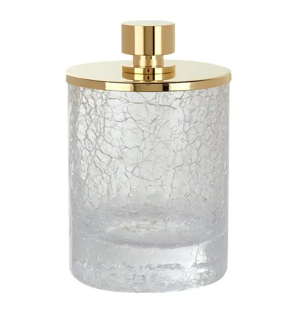 ZODIAC Cotton Pad Jar - Gold