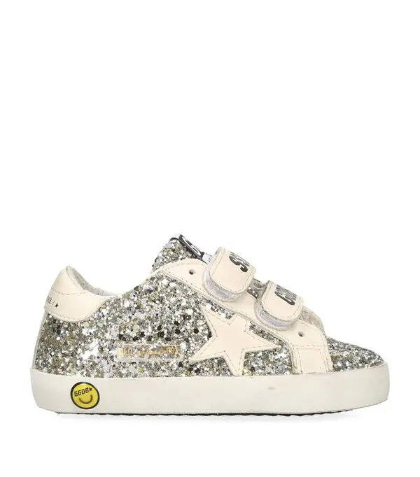 GOLDEN GOOSE Sparkling Old School Sneakers - Gold