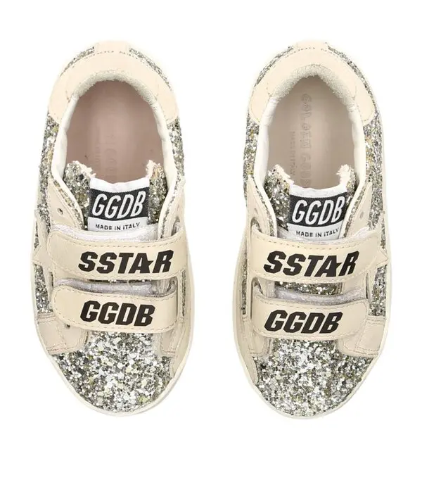 GOLDEN GOOSE Sparkling Old School Sneakers - Gold