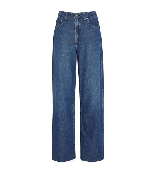 Rag & Bone Mid-rise Wide-leg Jeans