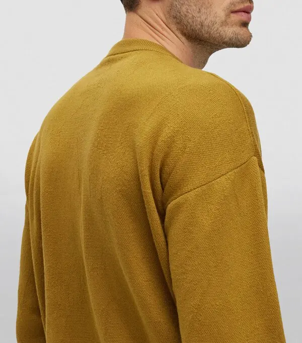 BOSS Cotton Crew-neck Sweater