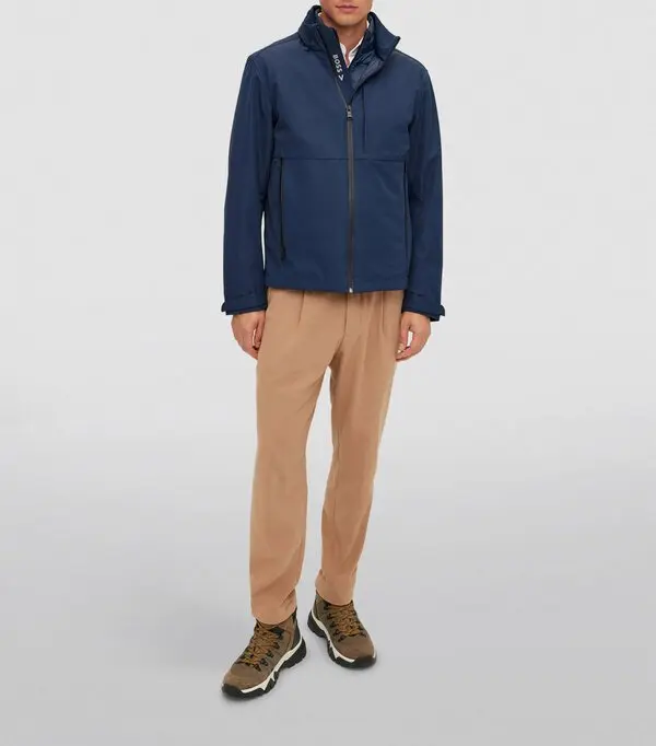 BOSS Zip-up Water-repellent Jacket