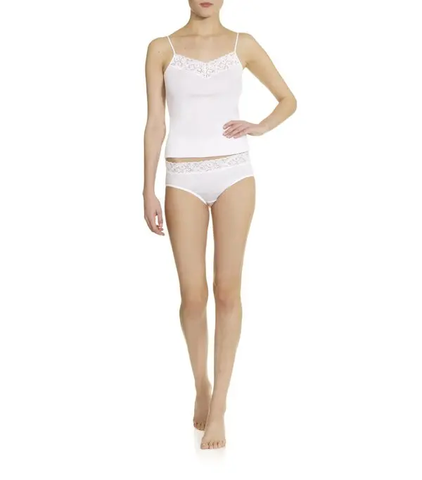 Hanro Moments Midi Brief - White