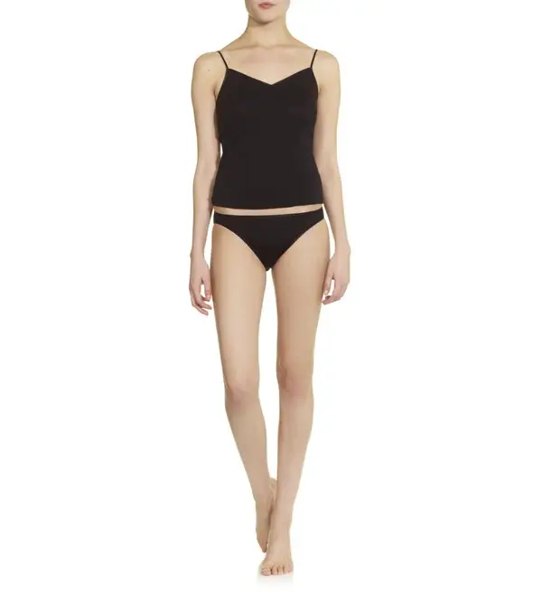 Hanro Cotton Mini Brief - Black