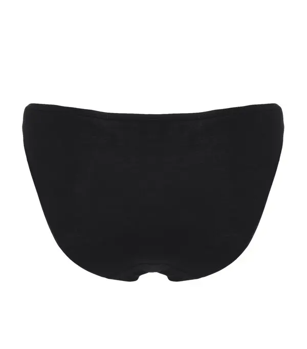Hanro Cotton Mini Brief - Black